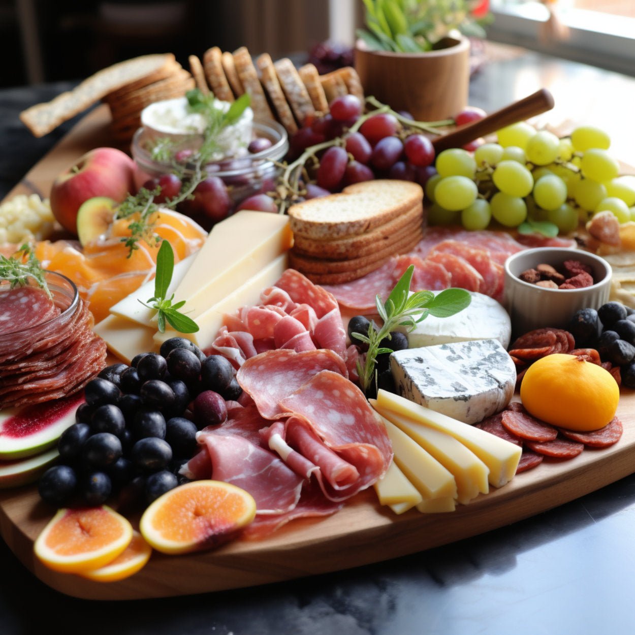 Wood Charcuterie Board Made in the UK